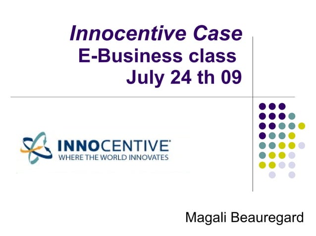 Innocentive Case | PPT