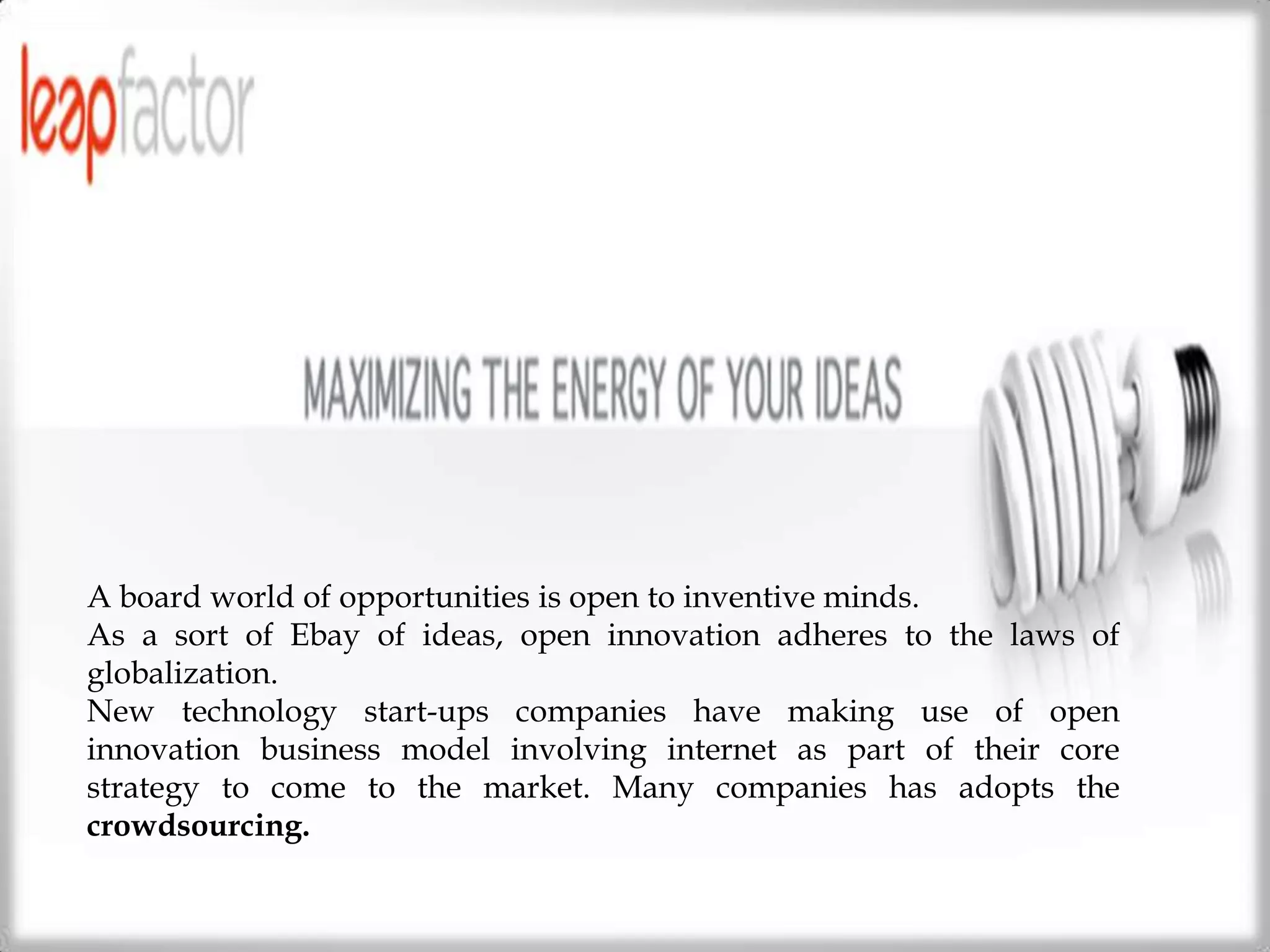 Innocentive power point | PPTX | Social Networking | Internet