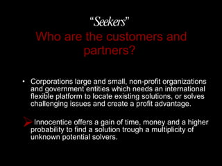 Innocentive Presentation | PPT | Business | Business and Finance