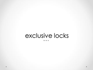 InnoDB Locking Explained with Stick Figures | PDF
