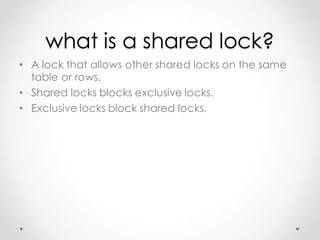 InnoDB Locking Explained with Stick Figures | PDF