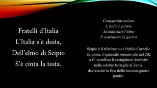 Inno di mameli | PPTX