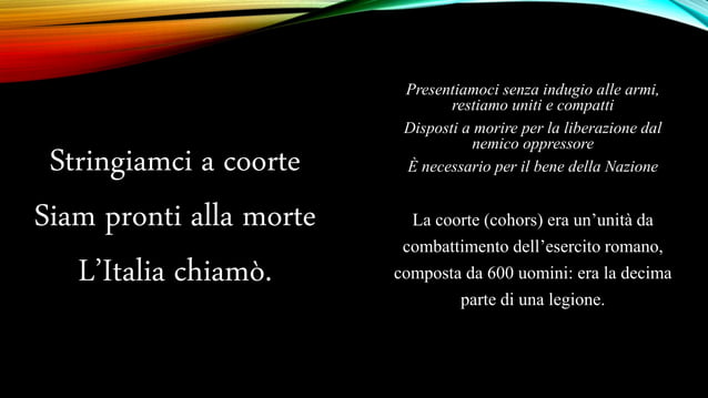 Inno di mameli | PPTX