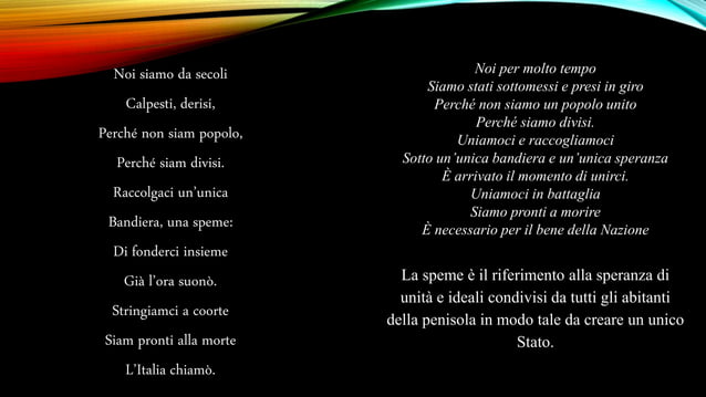 Inno di mameli | PPTX