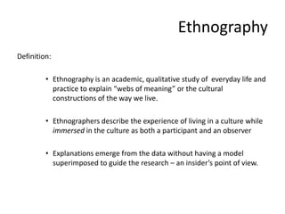 Innoloft digital ethnography presentation v3 | PPTX