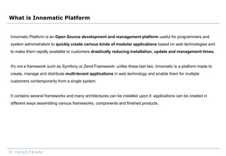 Innomatic Platform architecture overview | PDF
