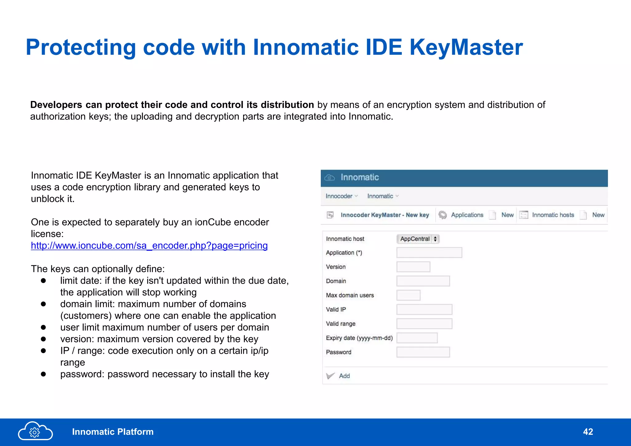 Innomatic Platform Architecture Overview | PPTX