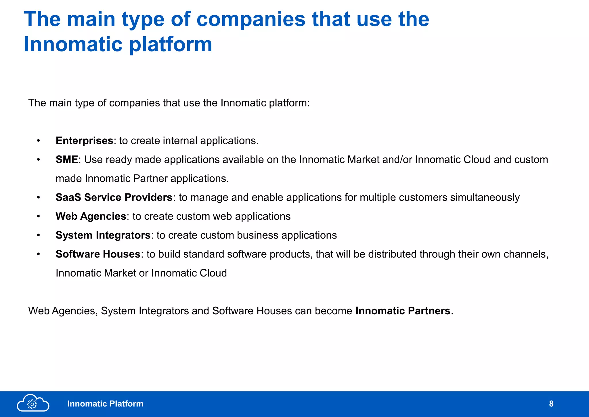 Innomatic Platform Architecture Overview | PPTX
