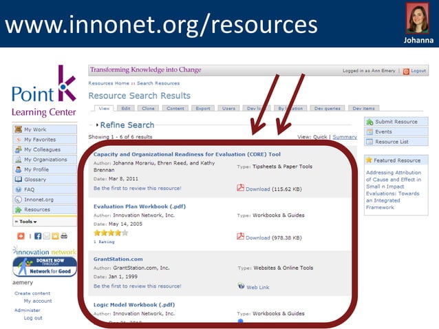 Do-It-Yourself Logic Models: Examples, Templates, and Checklists | PPTX ...