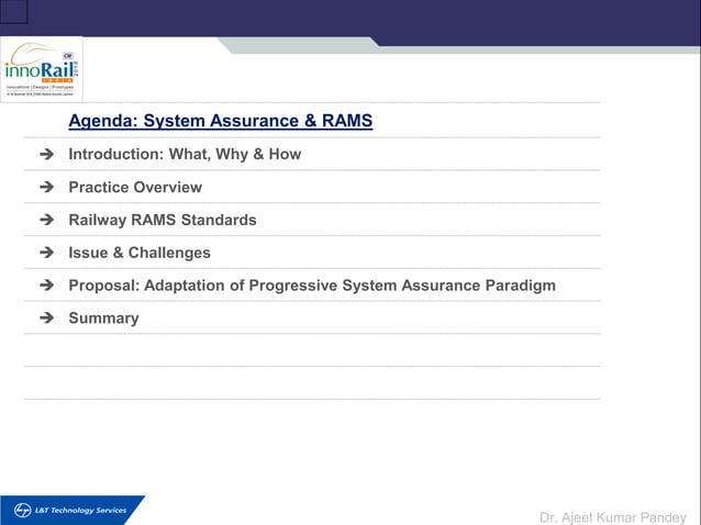 System Assurance & RAMS | PDF | Rail Travel | Travel Type