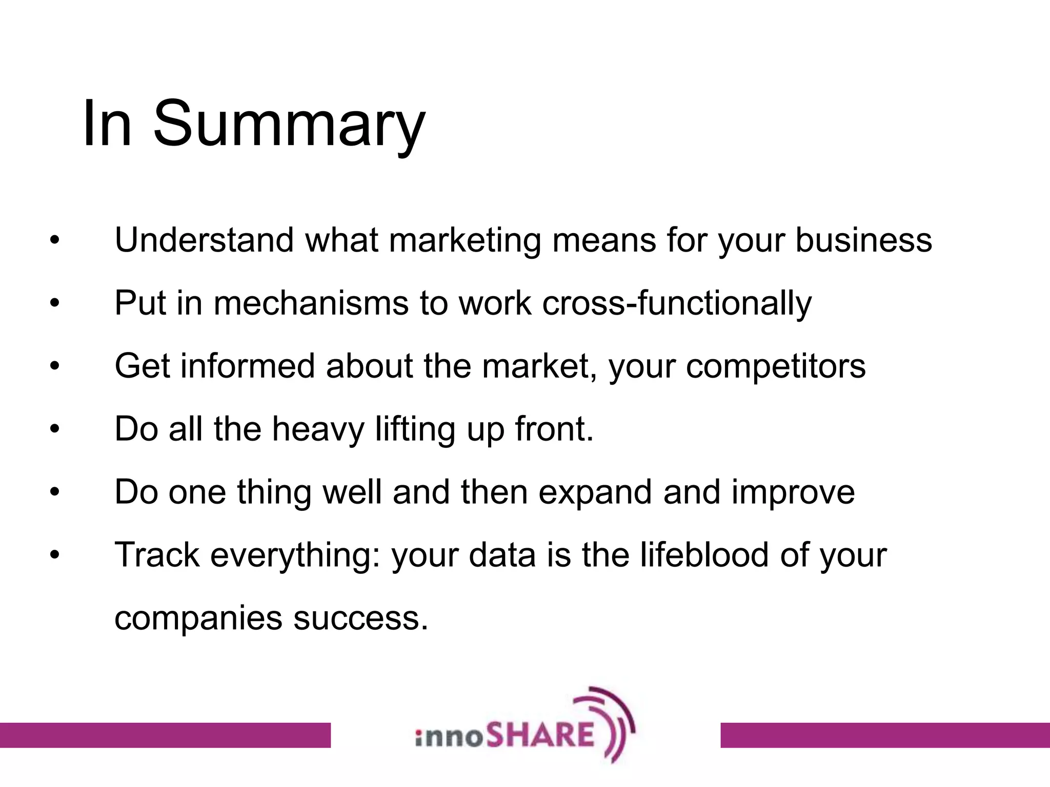 Marketing Essentials Your SMB Needs | PPT
