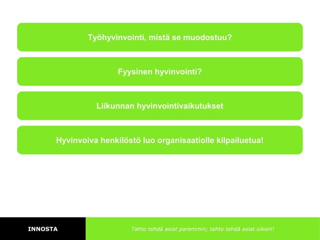 Innosta yritys liikkumaan! | PPT