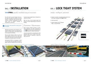 Inno strail brochure_v3 | PDF