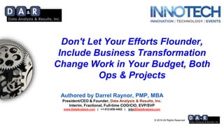 Innotech DFW Business Transformation Change Management for Successful ...