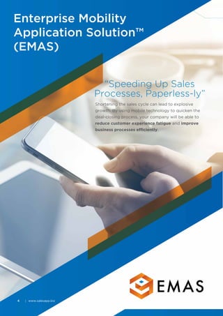 Innov8tif EMAS™ (Enterprise Mobility Application Solution) - Brochure | PDF