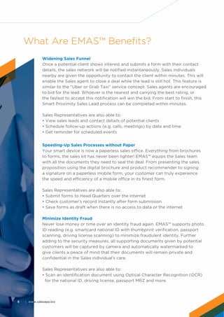 Innov8tif EMAS™ (Enterprise Mobility Application Solution) - Brochure | PDF