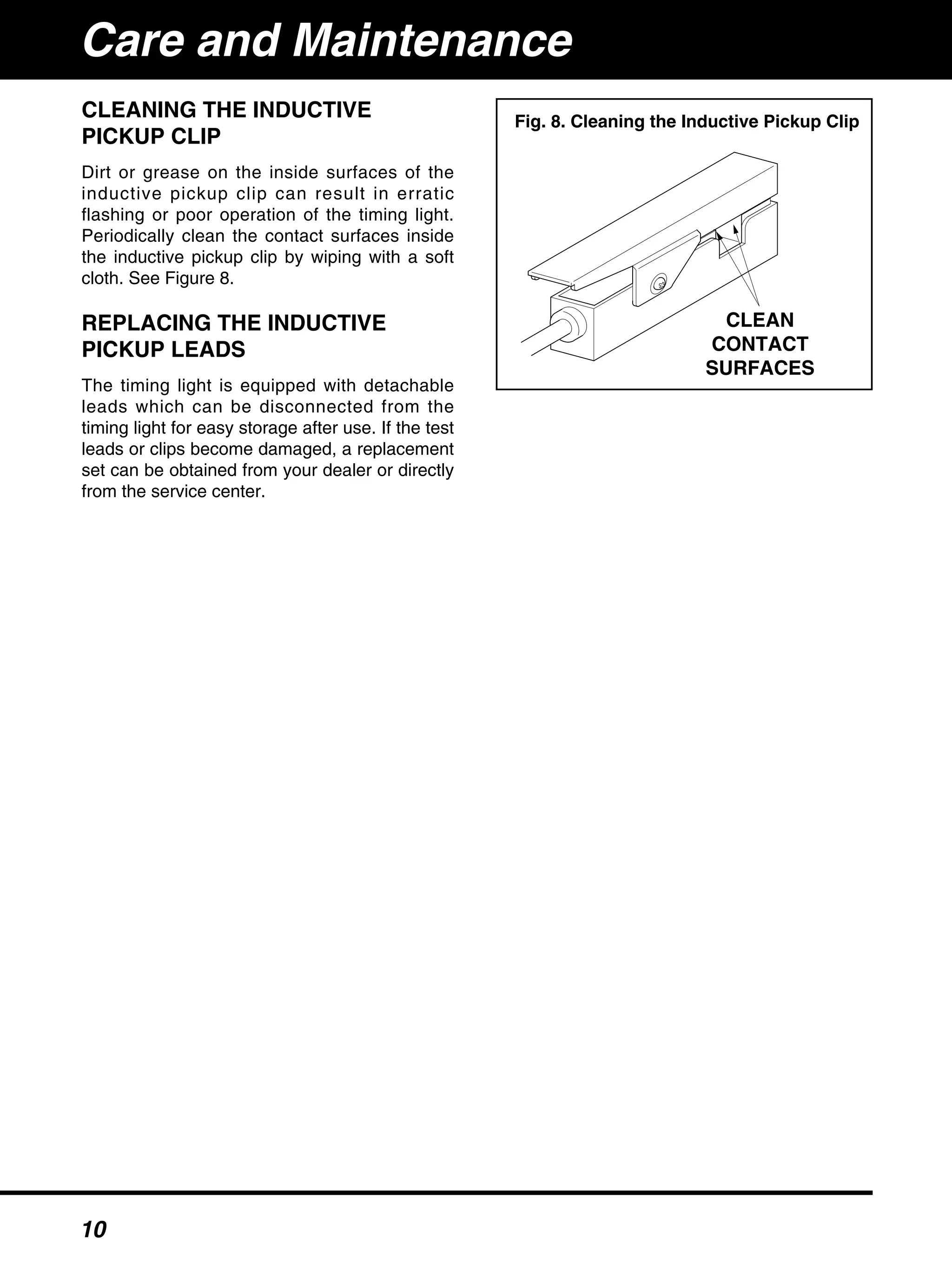 Innova 3551 Inductive Timing Light User Manual | PDF