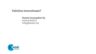 Innovaatiosetelin hakeminen ruutu ruudulta | PPT