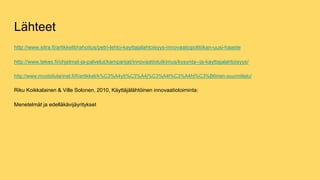 Innovaatio termejä (1) | PPTX