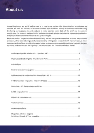 Innova Biosciences brochure 2017 | PDF