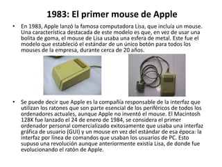 Innovación del mouse | PPTX
