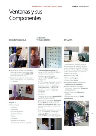 Innovación en la envolvente arquitectónica | PDF
