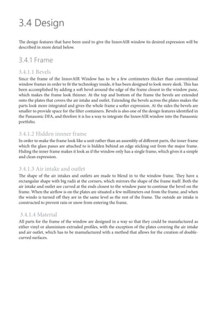 Innovair project report final - James | PDF