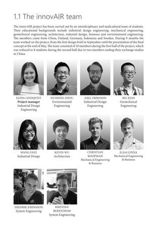 Innovair project report final - James | PDF