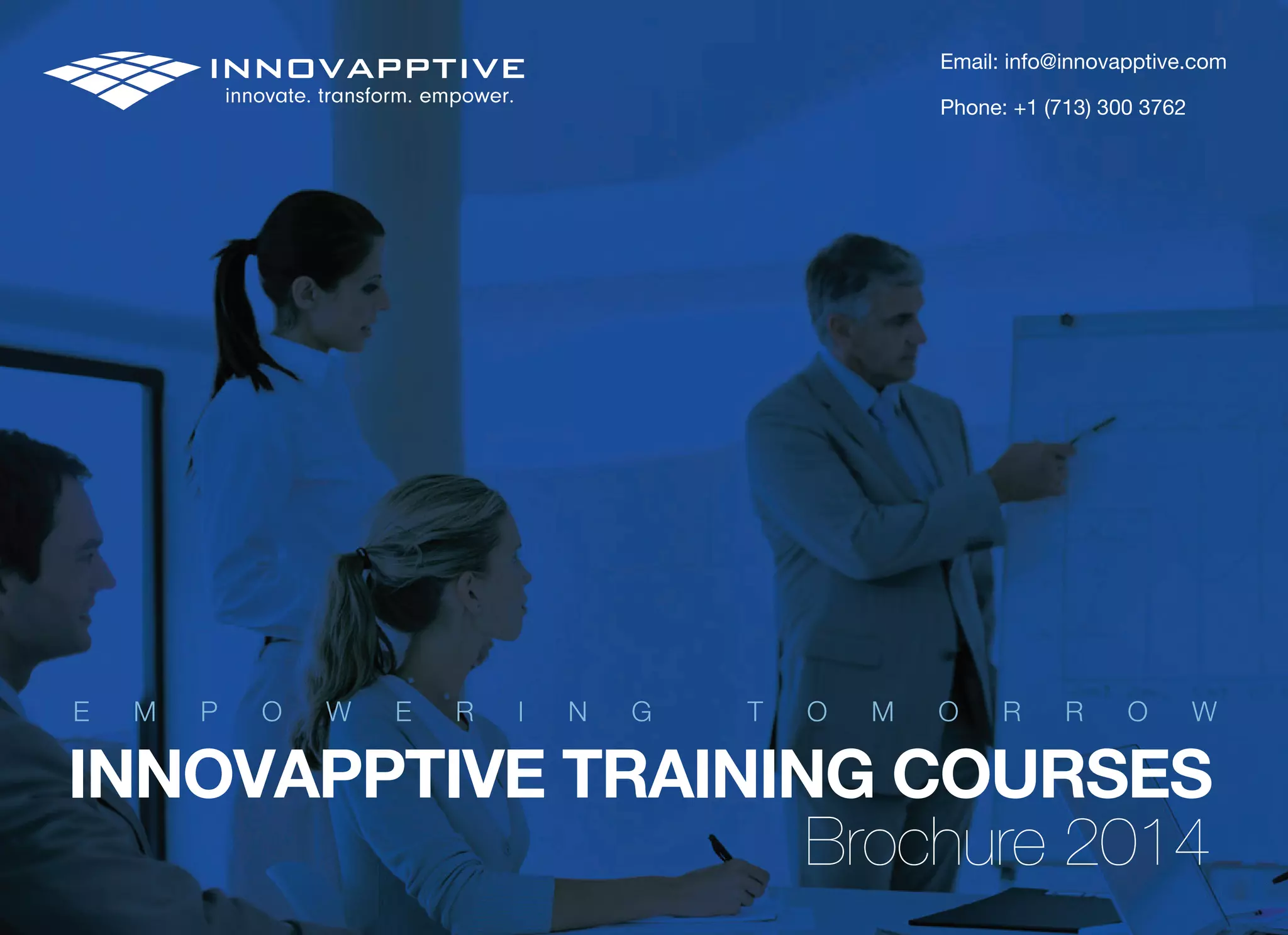 Innovapptive training courses brochure 2014 | PDF