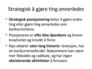 Innovasjon og strategi | PPT