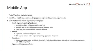 A Seamless 3rd Party Mobile Expense Reporting App Integration with ...