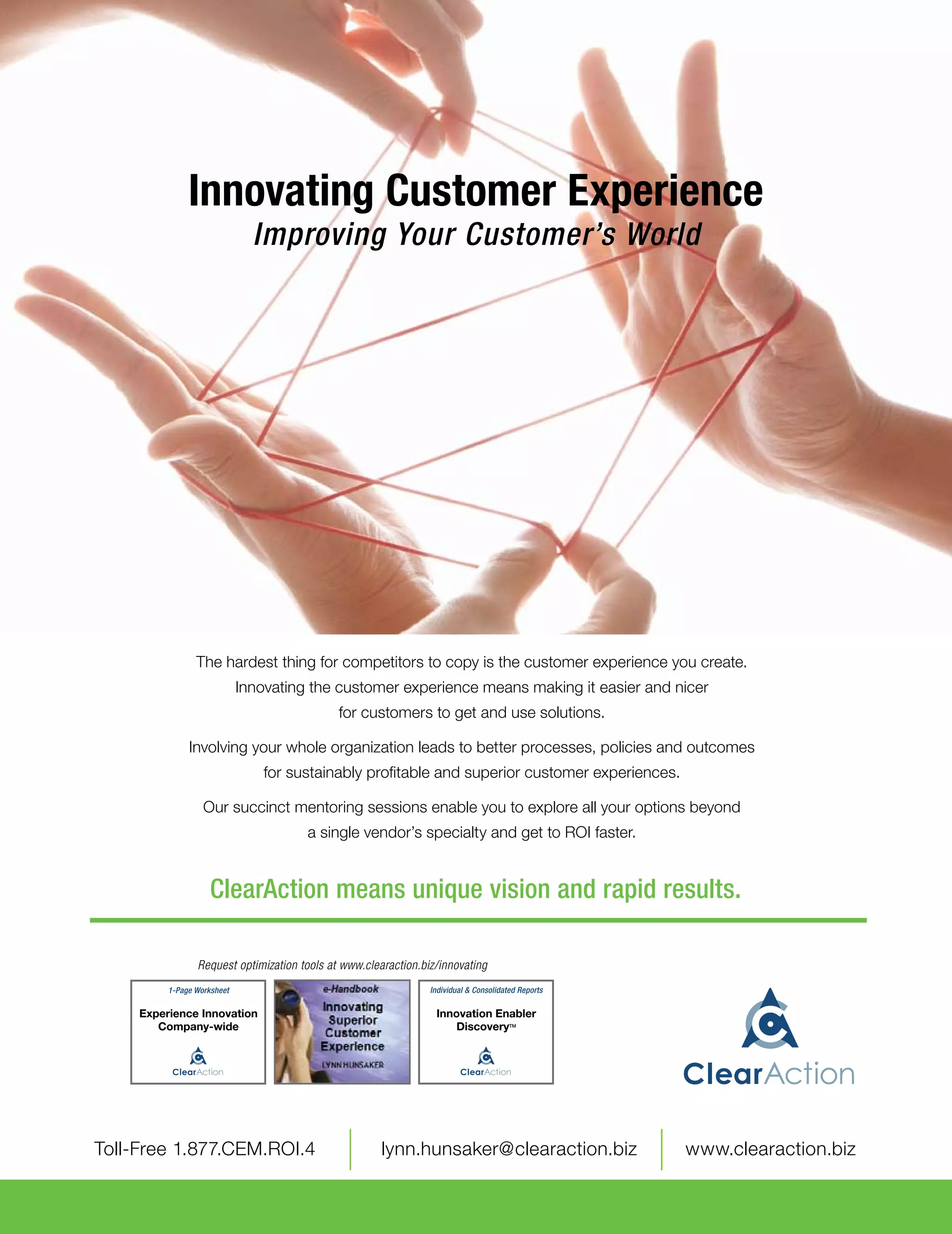 Innovate Customer Experiences | PDF