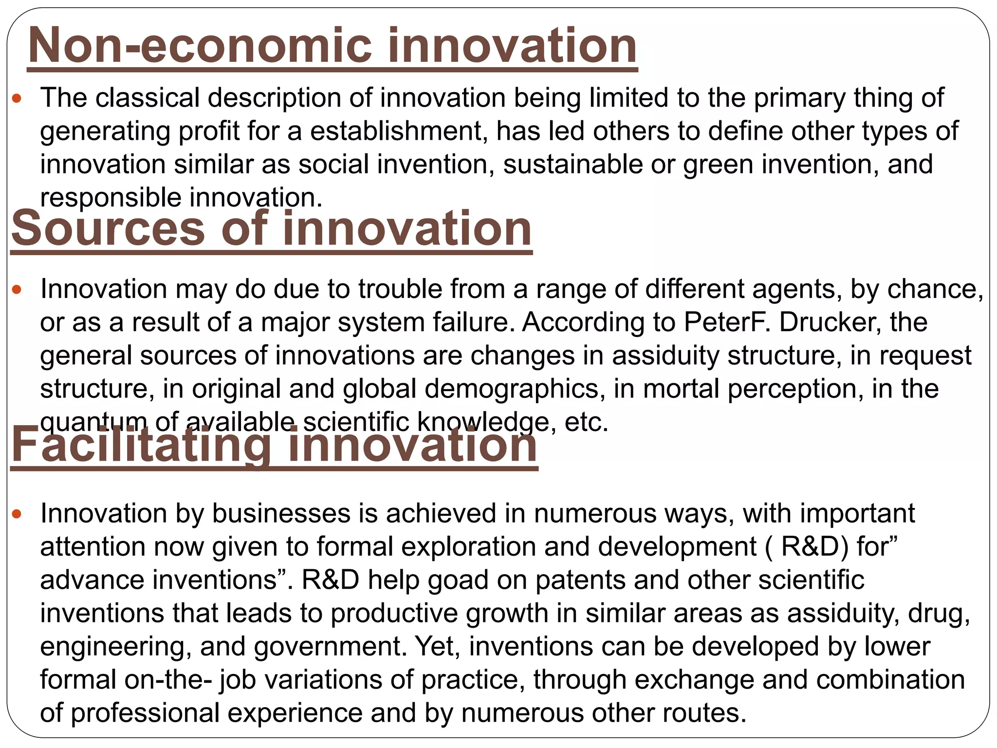 INNOVATE: 1st Step of INNOVATION | PPTX