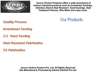 Innovatechnoproducts | ODP
