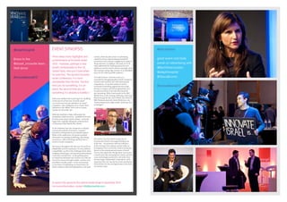 Innovate Israel 2013 - Conference Report | PDF