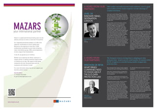 Innovate Israel 2013 - Conference Report | PDF