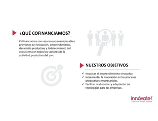 Innóvate Perú | Concurso de Innovación Empresarial | PDF