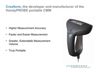 Innovating 3 D Solutions Creaform | PPT