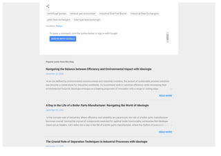 Innovating Industrial Processes Pdf