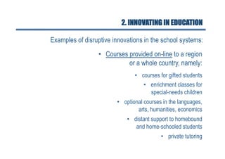 Innovating in Education, Educating for Innovation | PDF