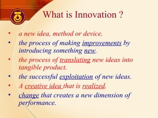 Innovation | PPT