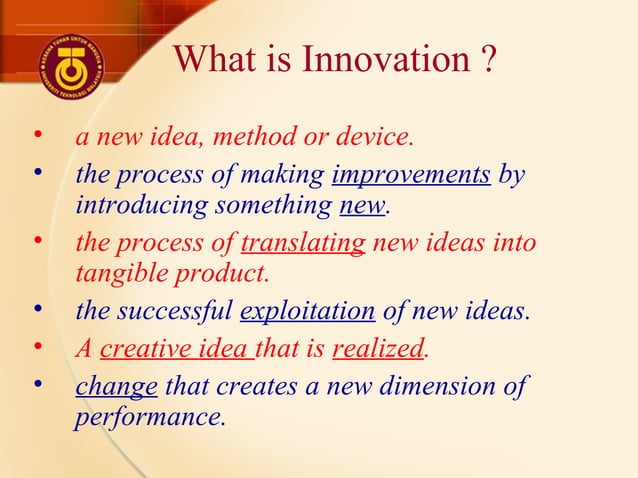 Innovation | PPT
