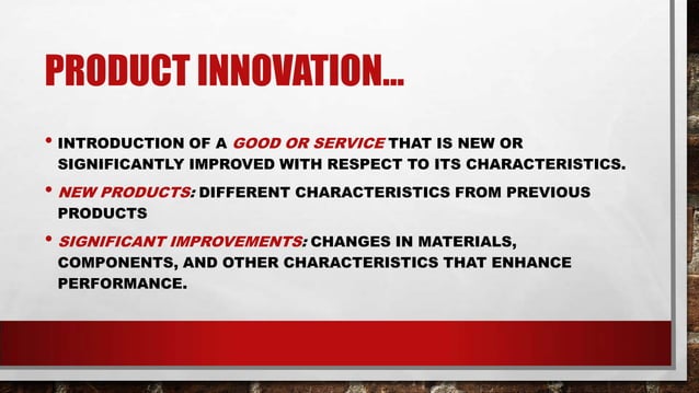 Innovation | PPT