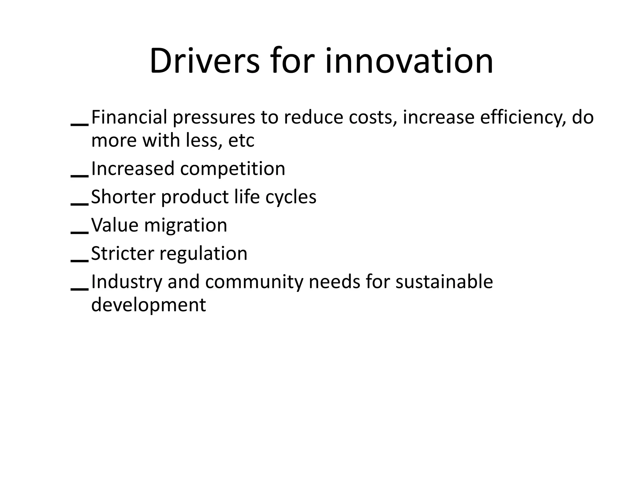 Innovation- Basics | PPT