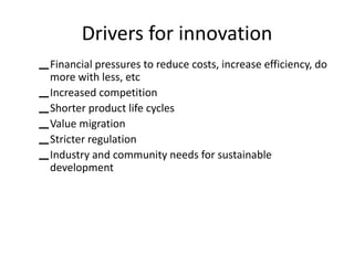 Innovation- Basics | PPT
