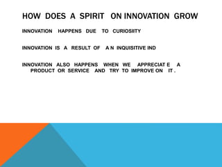 Innovation | PPTX