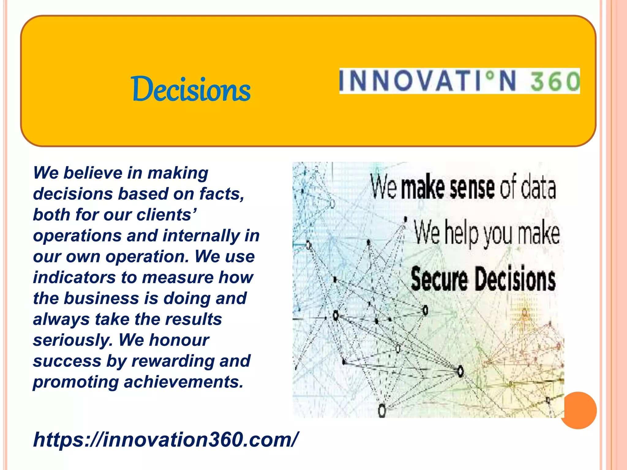 Welcome to innovation 360 | PPTX