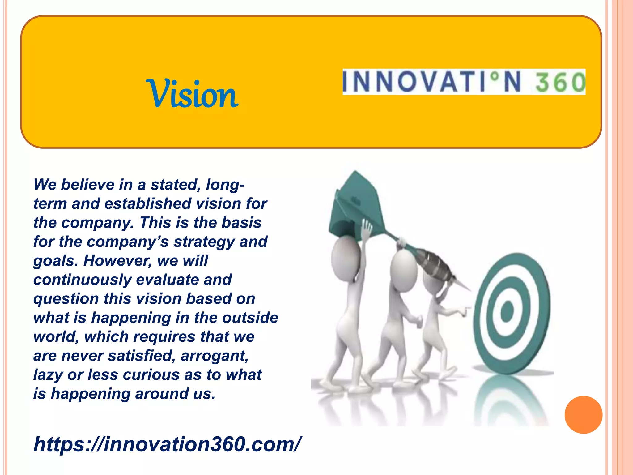 Welcome to innovation 360 | PPTX