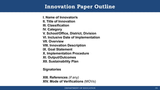 INNOVATION-2024-Updated-Guidelines on the conduct of Educationines.pptx