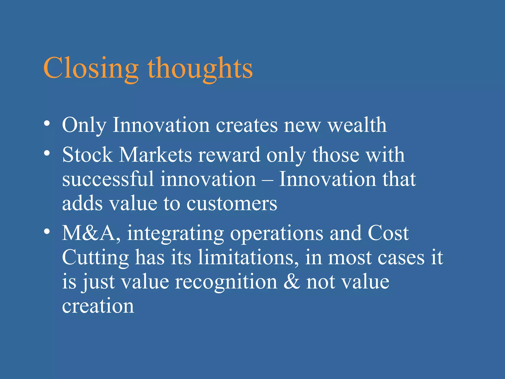 Innovation A Core Business Concept | PPS